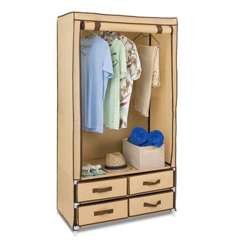 4 Drawer Hanging Wardrobe - Cupboard Storage – UCAN