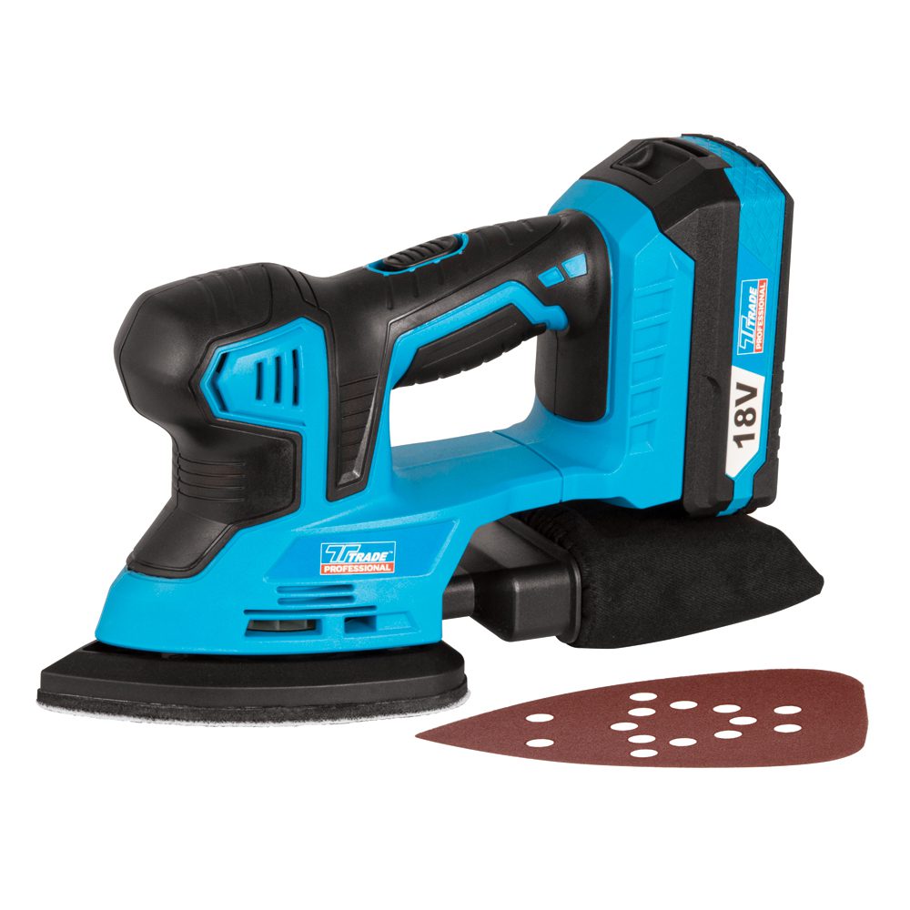 Trade Professional Cordless Mouse Sander 18V – UCAN