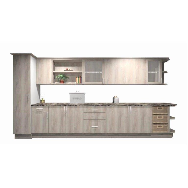 Deluxe Starter Kitchen - Cupboards Flatpack DIY - UCAN