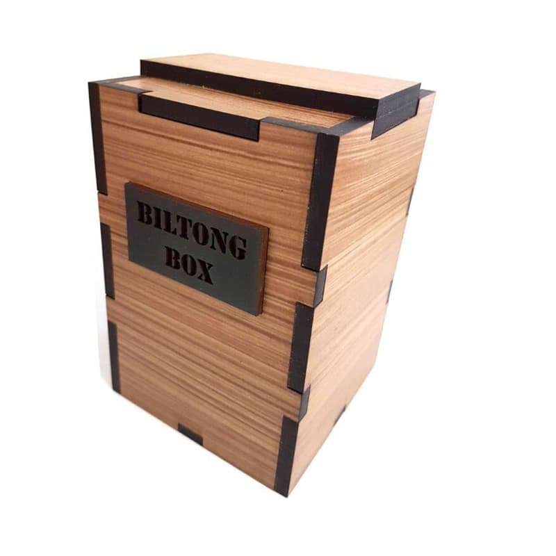 Wooden Biltong Box - Food Storage Gift – UCAN