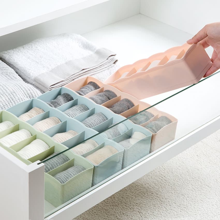 5-Division Drawer Divider-Cupboard Organiser Storage – UCAN